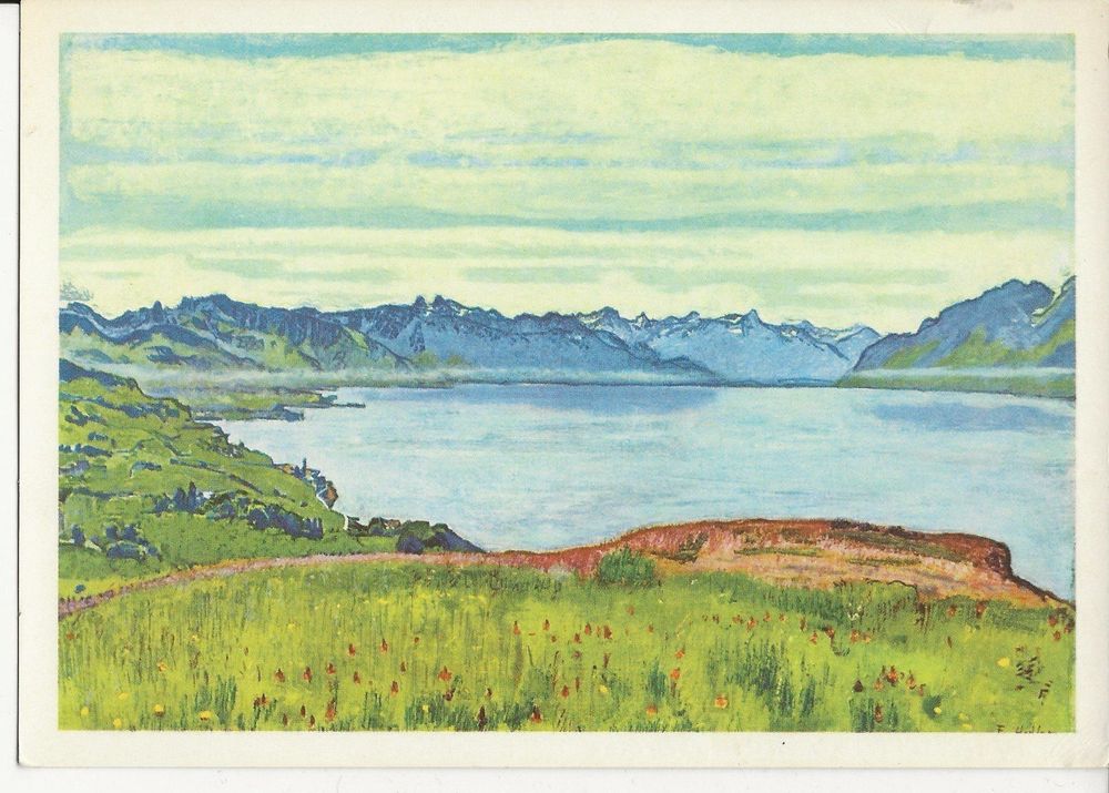 Kunst, Ferdinand Hodler, Genfersee, Lac Léman | Kaufen auf Ricardo