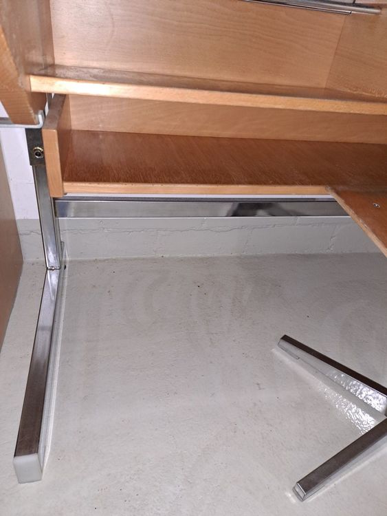 Schüler-Pult mit Stuhl (Holz-Metall, massiv&robust) (Gebraucht) in ...