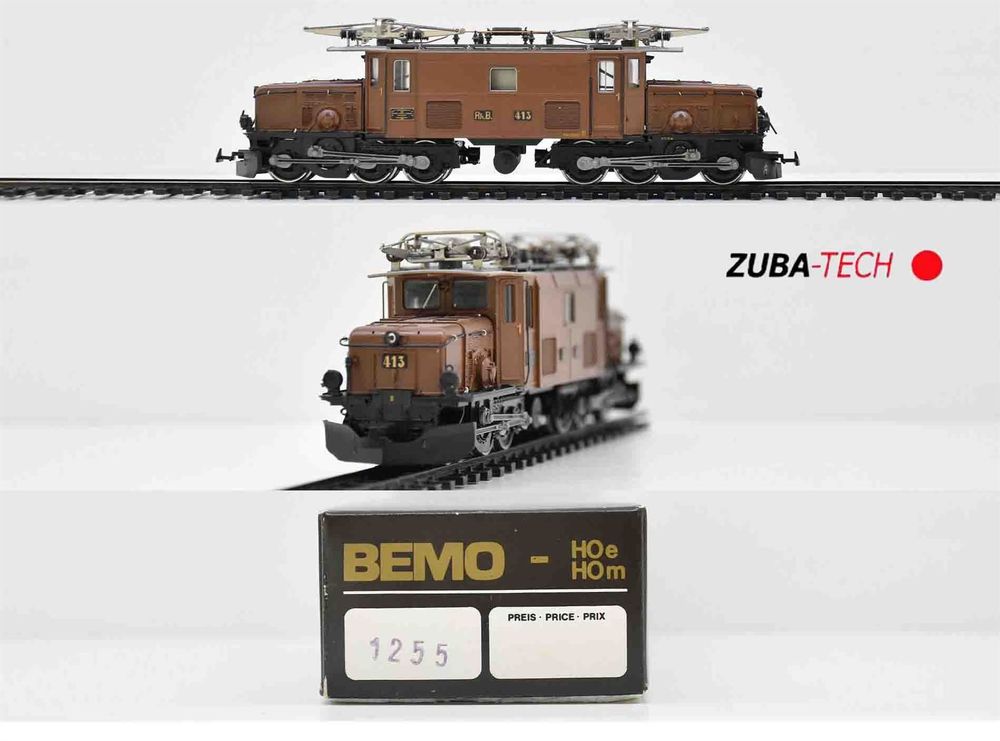 Bemo 1255 E-Lok Ge 6/6 I RhB H0m GS OVP (Gebraucht) in St. Gallen für CHF 81 – mit Lieferung auf ...