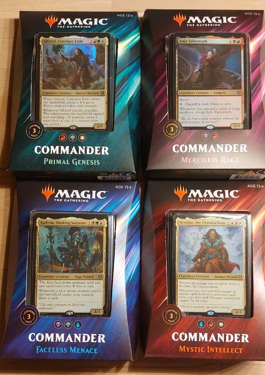 Commander Sets 2019 | Kaufen auf Ricardo