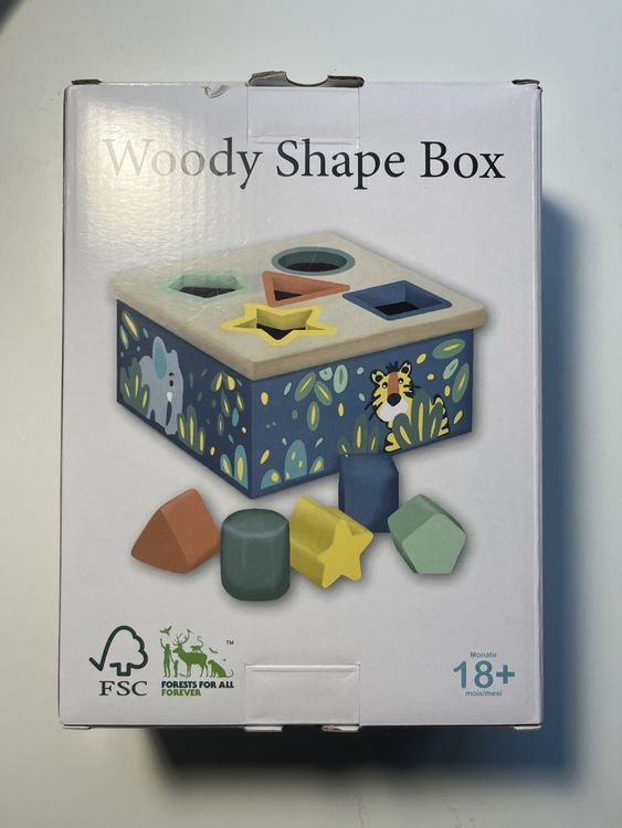 NEU Holz Woody Shape Box Holzkiste Sortierbox | Kaufen auf Ricardo
