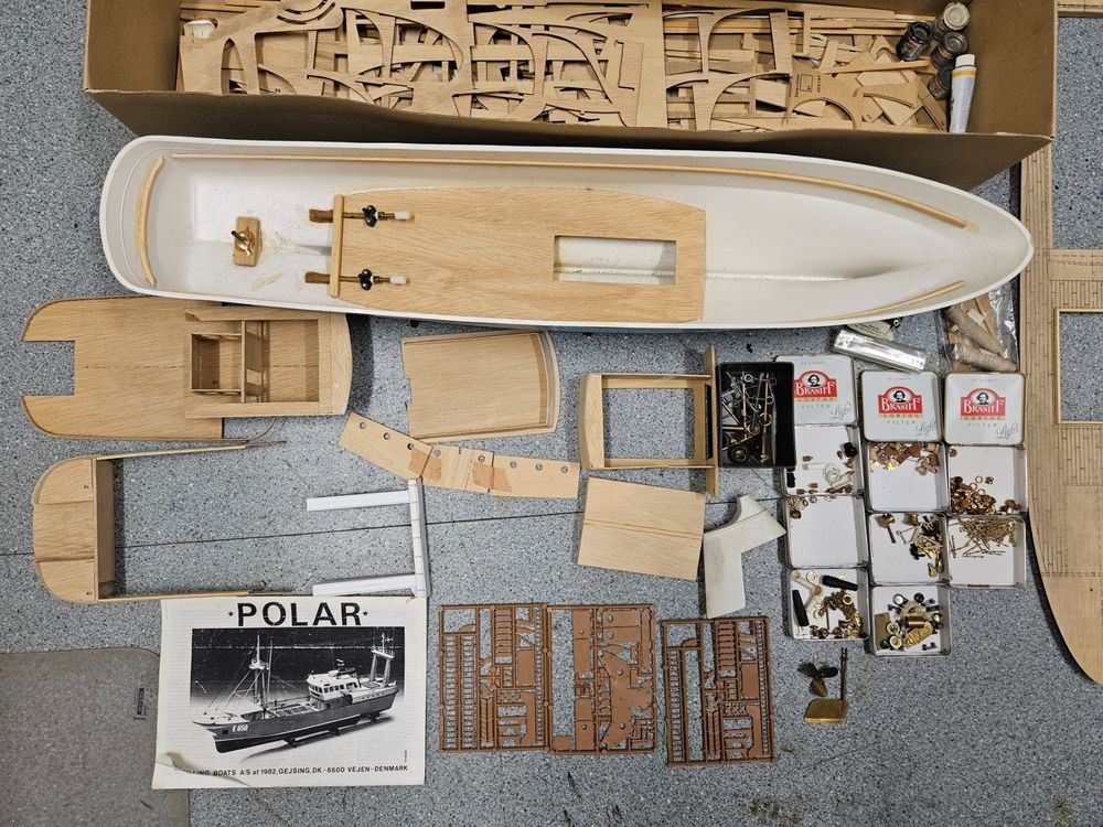 Modellschiff Polar Nr. 584 von Billing Boats im 1:40 (Gebraucht) in ...