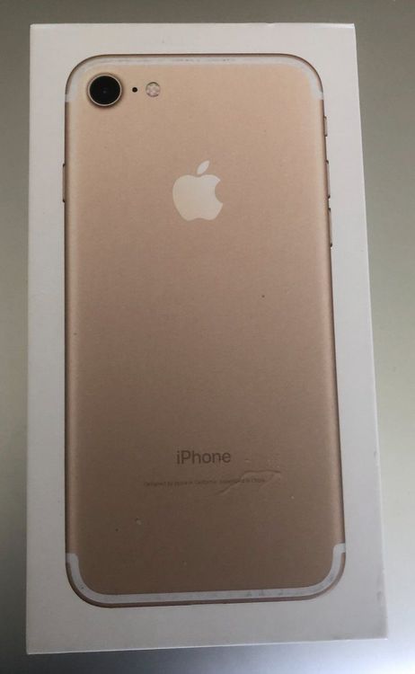 Iphone 7 Gold Leer Box Ohne Zubehör | Kaufen auf Ricardo