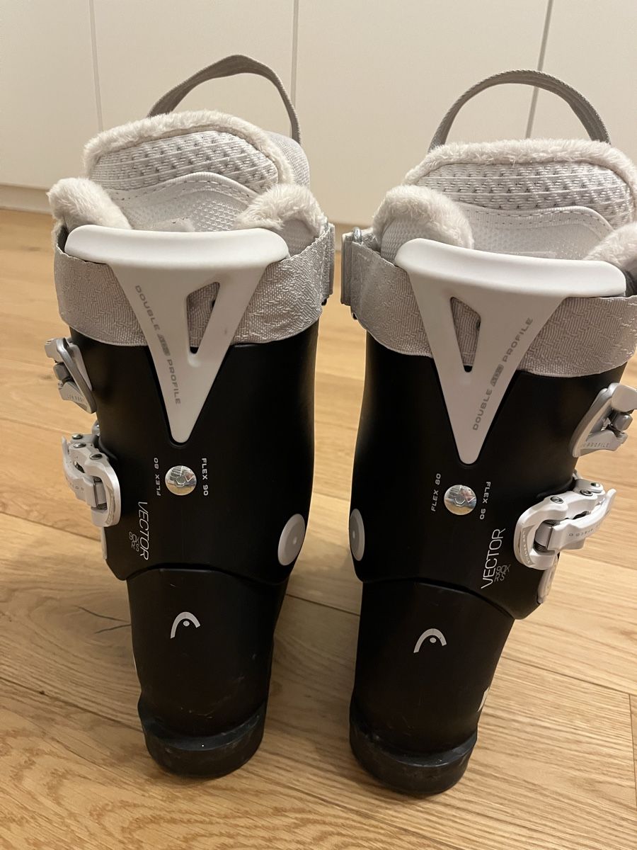 Head Vector 90 Skischuhe, Schwarz, Top Zustand, Gr. 38/39 (Gebraucht ...