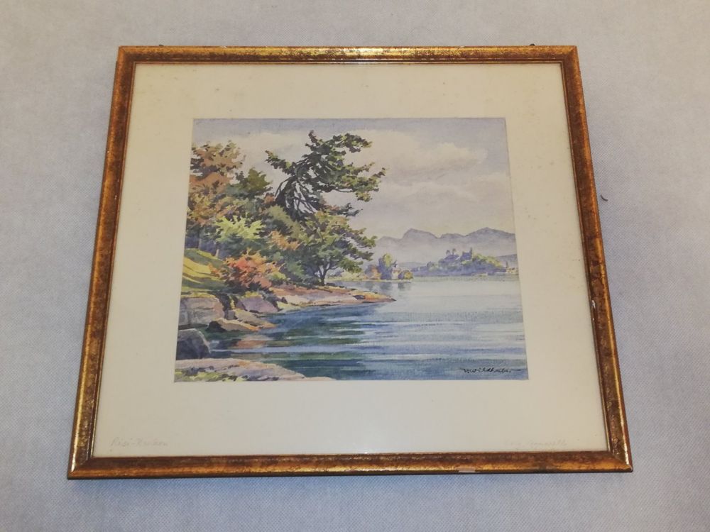 Bild Aquarell Victor Wildhaber | Kaufen auf Ricardo