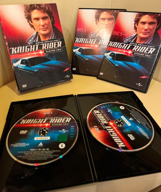 Knight Rider Season Two, Staffel Zwei, David Hasselhoff, DVD | Acheter ...