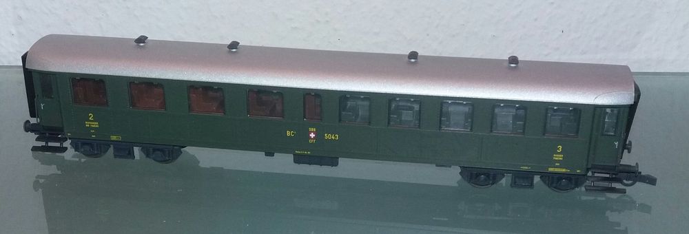 Roco HO - Schnellzugwagen BC 4 S/BB 5043 | Kaufen auf Ricardo