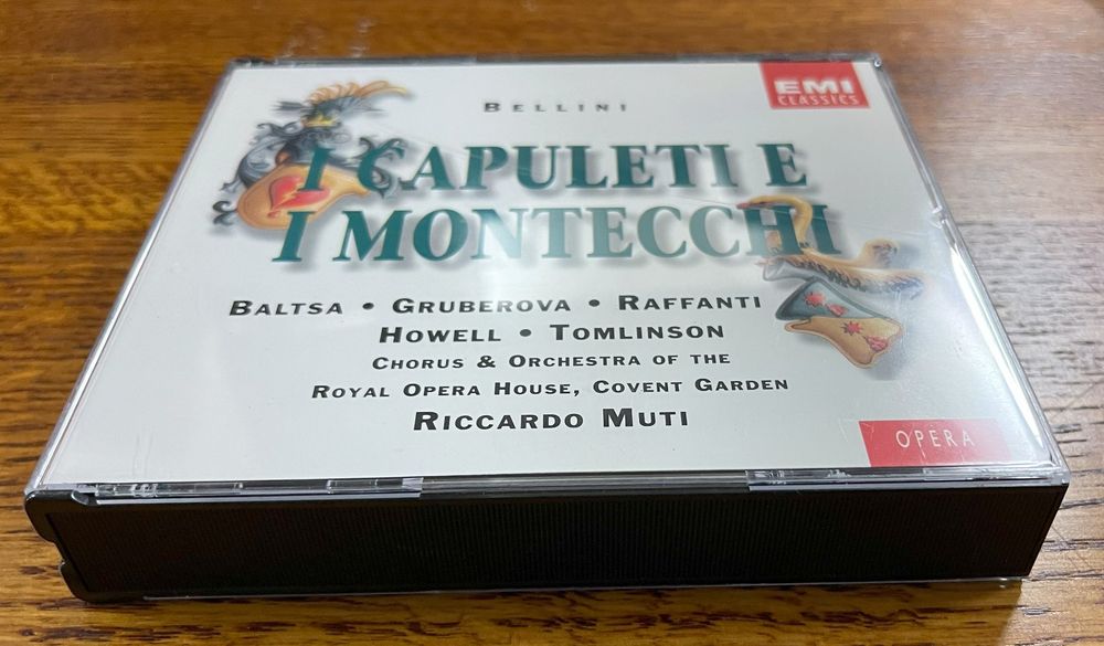 Bellini ICAPULETI E I MONTECCHI - 2-cd-box (Gebraucht) in Oftringen für ...