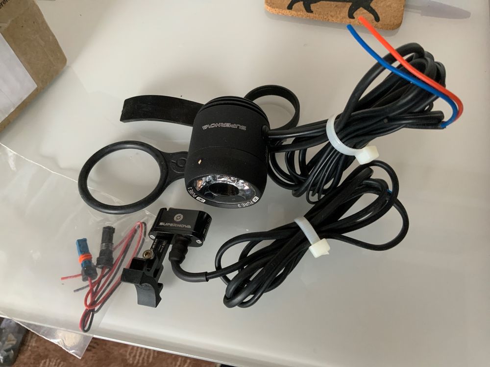 Supernova E3 Pure 3 Fahrradlampe Velolampe Front + Heck Set (Gebraucht ...