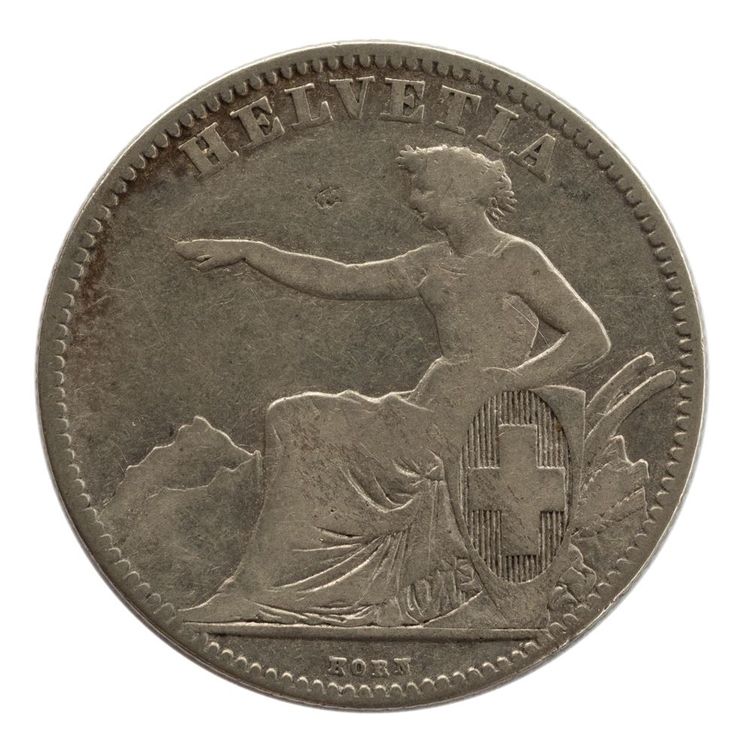 Schweiz 2 Franken 1860 Silber | Kaufen auf Ricardo