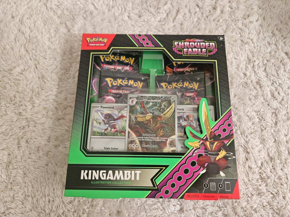 Pokémon TCG - Shrouded Fable Kingambit Box EN (Neu und originalverpackt ...
