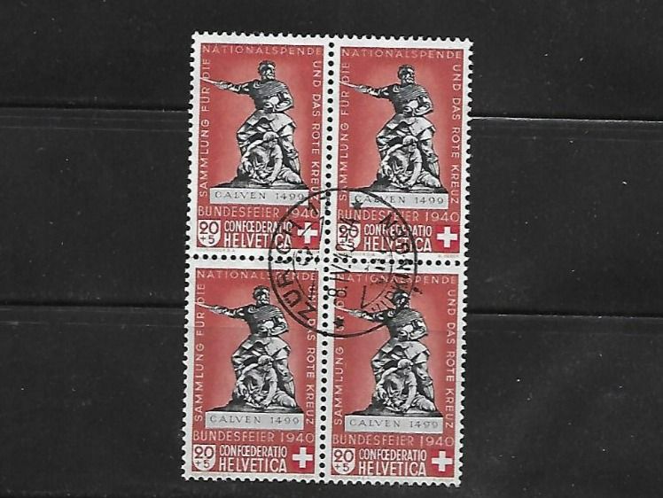 PP gest.Viererbl 1940 B5 Kat: CHF 180.- | Kaufen auf Ricardo