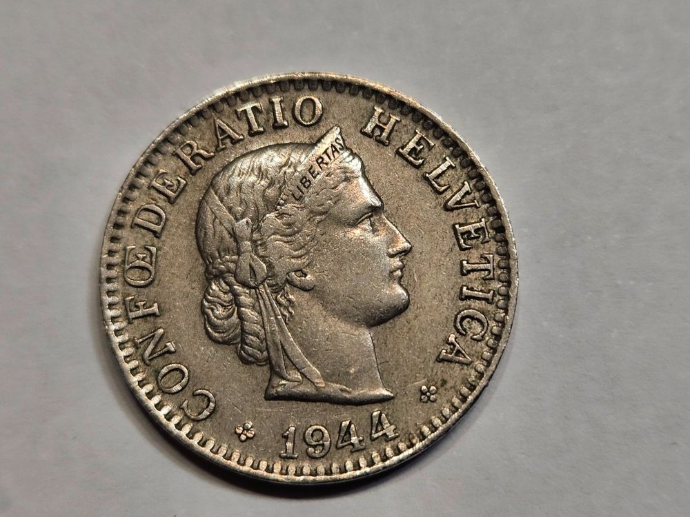 20 Rappen Münze 1944 | Kaufen auf Ricardo