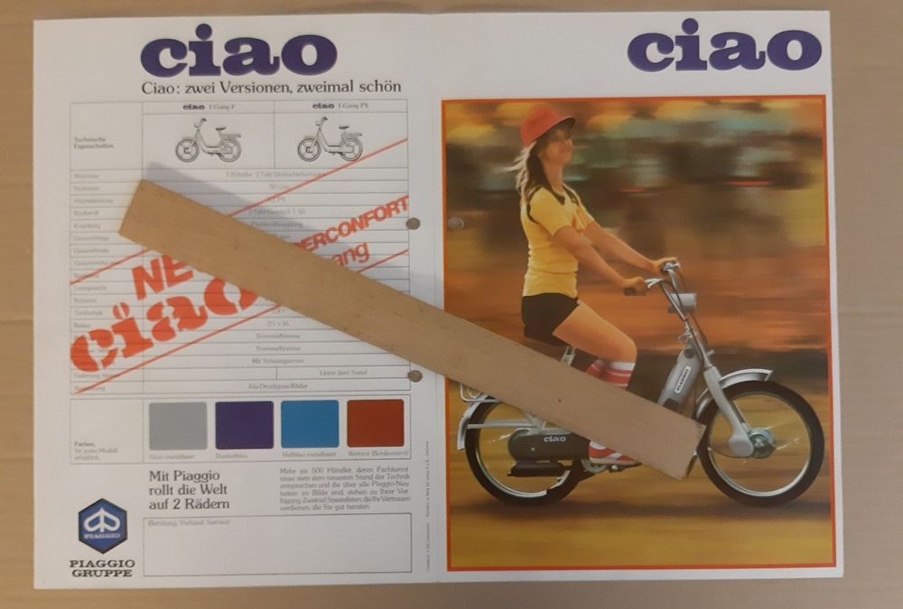 Prospekt Ciao Piaggio | Kaufen auf Ricardo