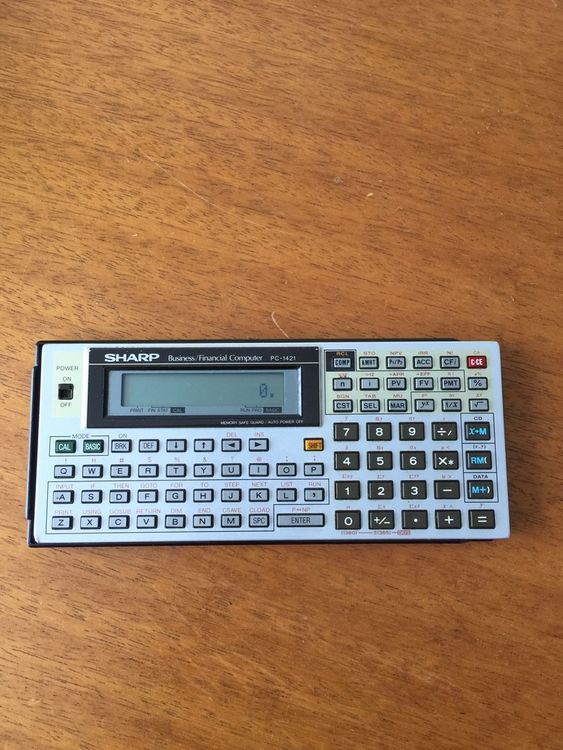 Sharp Taschencomputer Modell PC-1421 | Kaufen auf Ricardo