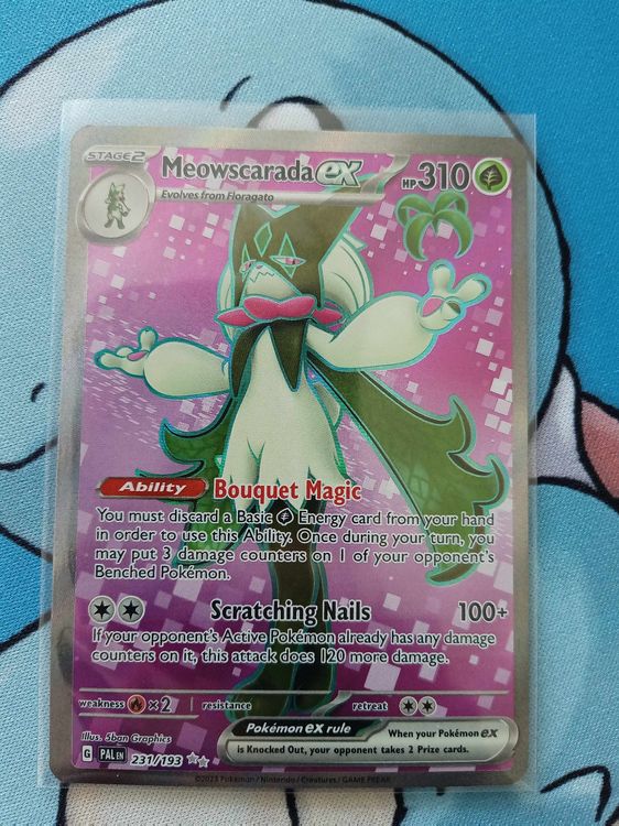 Meowscarada ex - Paldea Evolved Full Art Maskagato ex (Nuovo (secondo ...