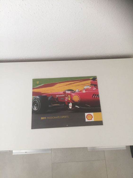 Ferrari Kalender 2011 (Formel 1/Shell) | Kaufen auf Ricardo