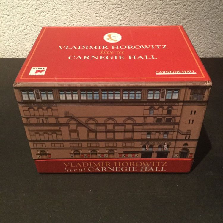 CD-Box Vladimir Horowitz Carnegie Hall: 41 CDs & 1 DVD (Gebraucht) in ...