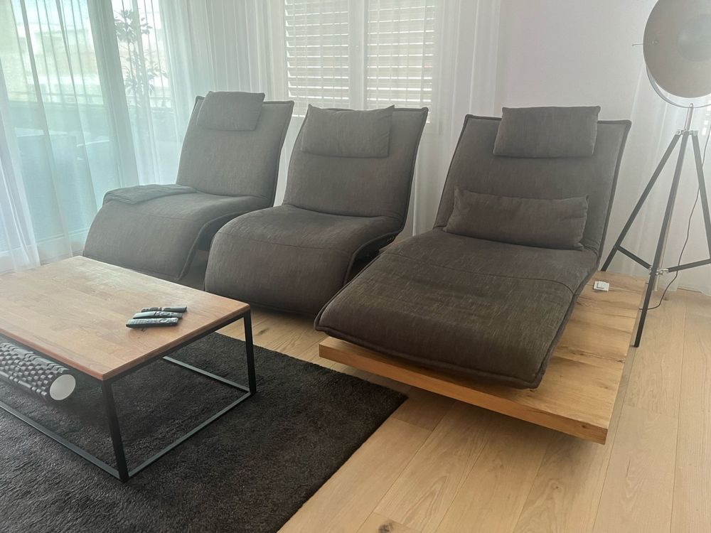 Koinor Relax Ecksofa, Stoffbezug, Top Zustand (Gebraucht) in Goldach für CHF 1 – nur Abholung ...