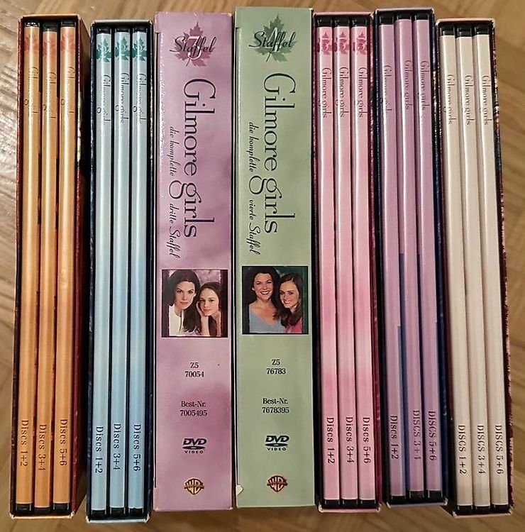 Gilmore Girls: komplette Staffeln 1-7 auf DVD (Gebraucht) in Burgdorf ...