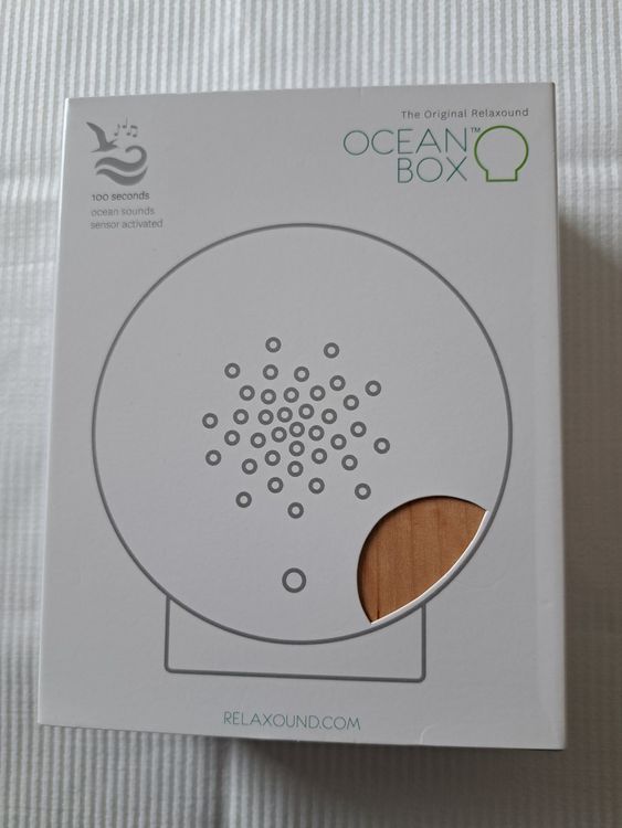 Ocean Box mit Bewegungssensor, Meeresrauschen (Neu (gemäss Beschreibung)) in Allschwil für CHF 7 ...