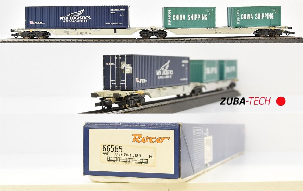 Roco 66565 Tragtaschenwagen DB H0 GS OVP (Gebraucht) in für CHF 70 ...