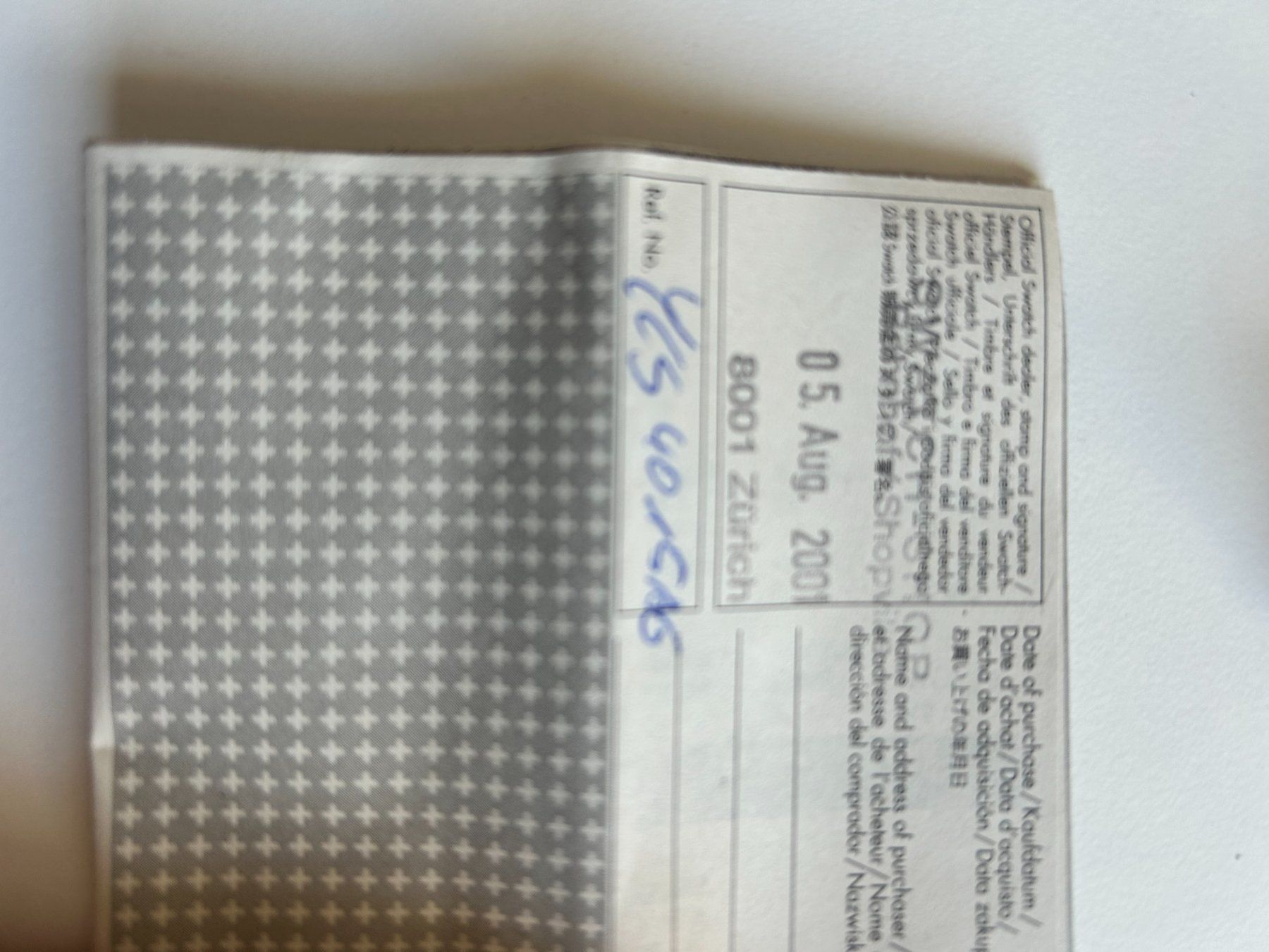Swatch Irony Chrono "Mighty", Jahrgang 2001 (Neu (gemäss Beschreibung ...