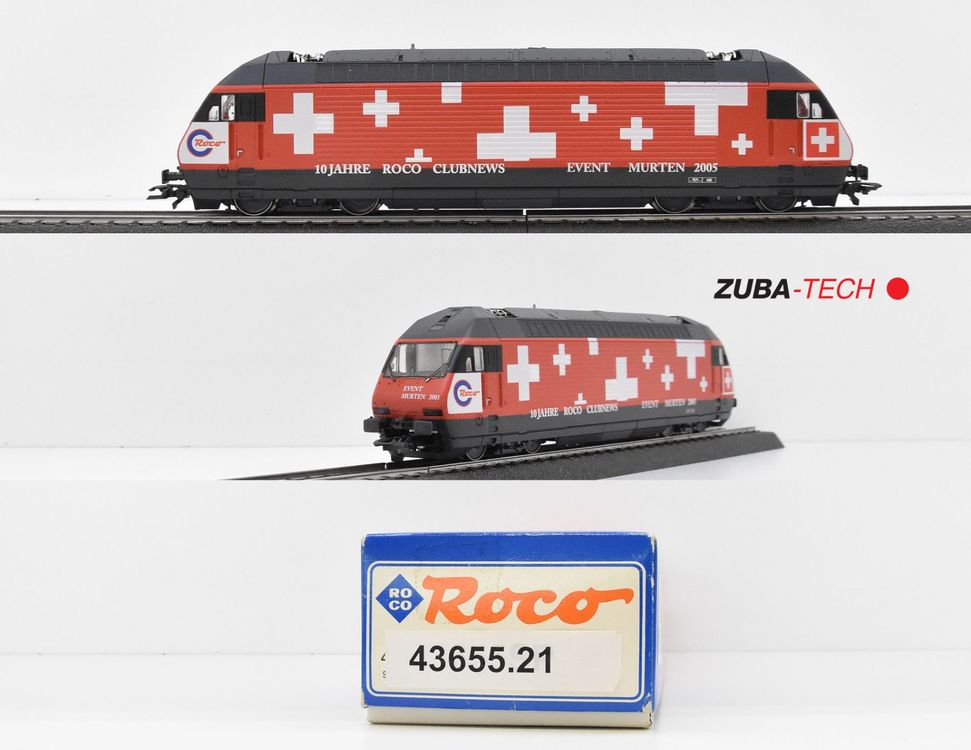 Roco 43655.21 E-Lok Re 460 SBB 10 Jahre Roco Clubnews GS OVP | Kaufen auf Ricardo