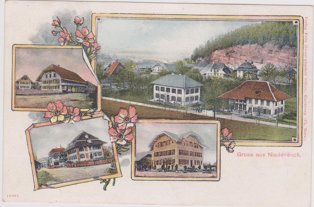 Niederösch, Litho, 1910 (Gebraucht) in Spiez für CHF 28 – mit Lieferung auf Ricardo kaufen