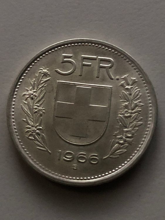 5 Fr. 1966 | Kaufen auf Ricardo