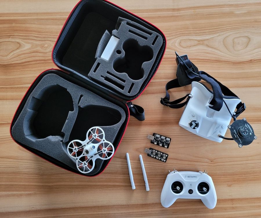 Emax Tinyhawk RTF FPV Drone Kit - inkl. besserer Antennen (Gebraucht ...