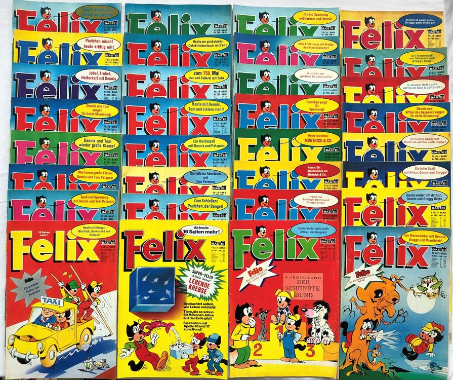32x Felix - Hefte - 700er Nummern - Bastei Verlag (Gebraucht) in Schaffhausen für CHF 48 – mit ...