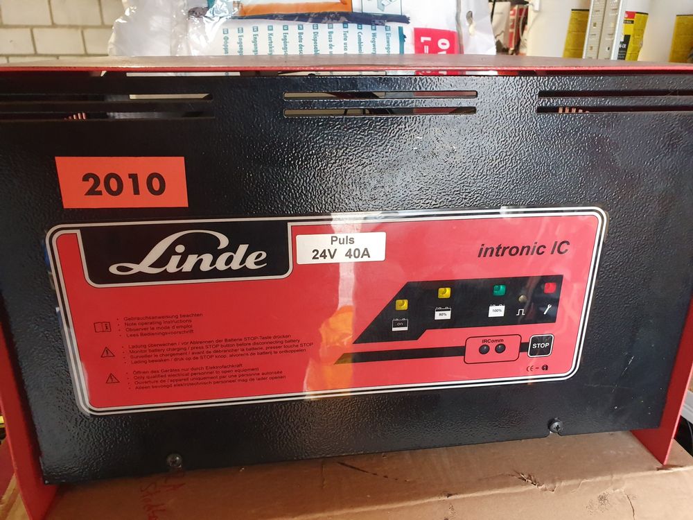Stapler Ladegerät Linde 24V 40A Intronic IC (Gebraucht) in Arbon für CHF 99 – mit Lieferung auf ...