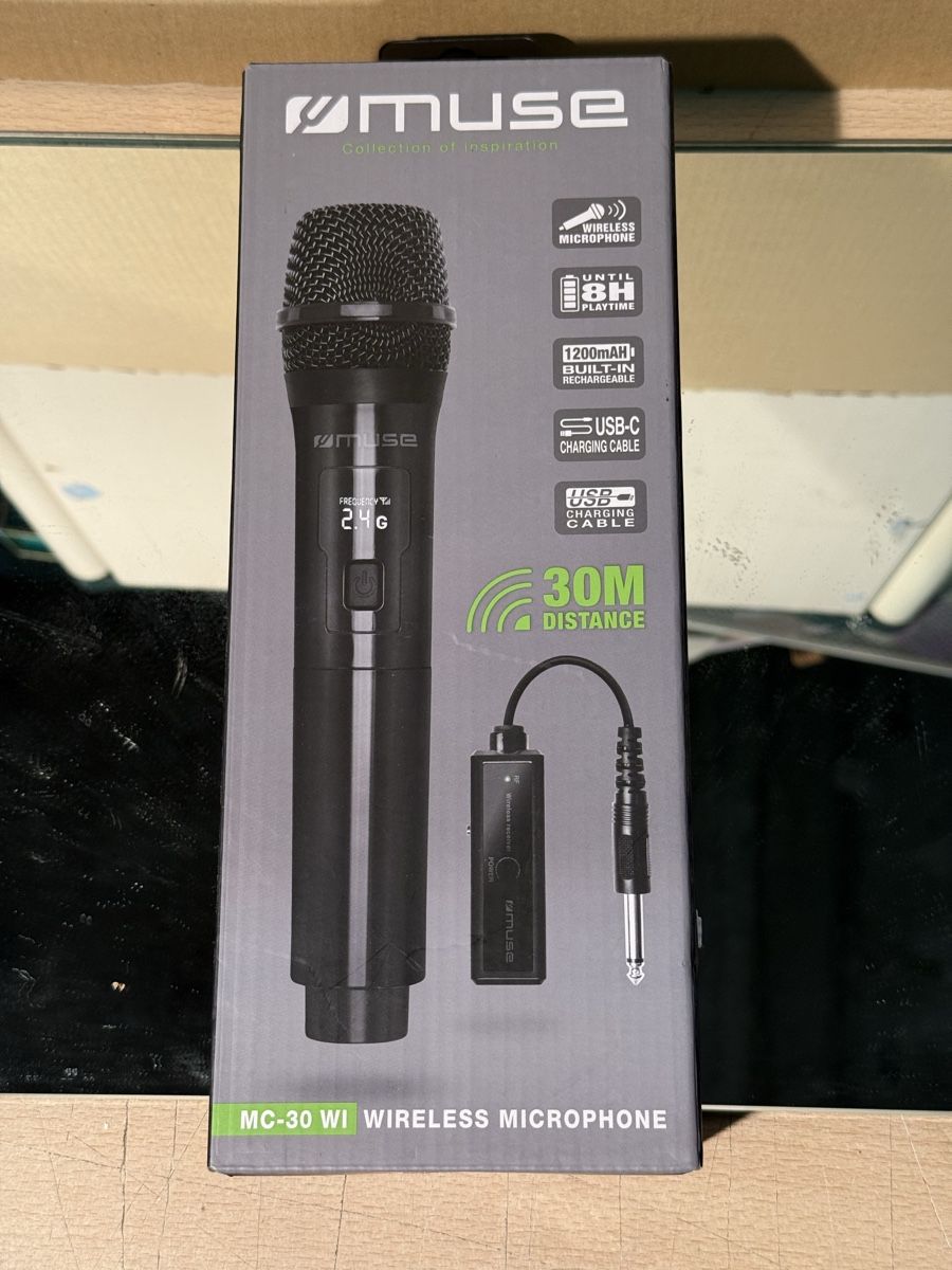 Muse MC-30 WI Wireless Microphone - Brand New in Box! (D'occasion) à ...