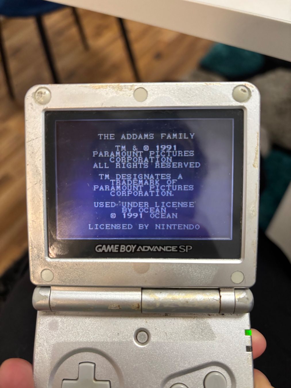 The Addams Family Game Boy, jeu fonctionne preuve à l’appui (Gebraucht ...