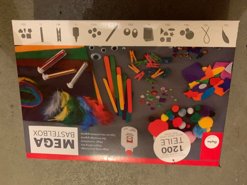 Mega Bastelbox (Neu und originalverpackt) in St. Gallen für CHF 1 – nur ...
