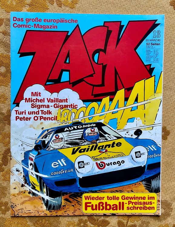 Zack Heft Nr 13 von 1980 (Gebraucht) in Endingen für CHF 2.5 – mit ...