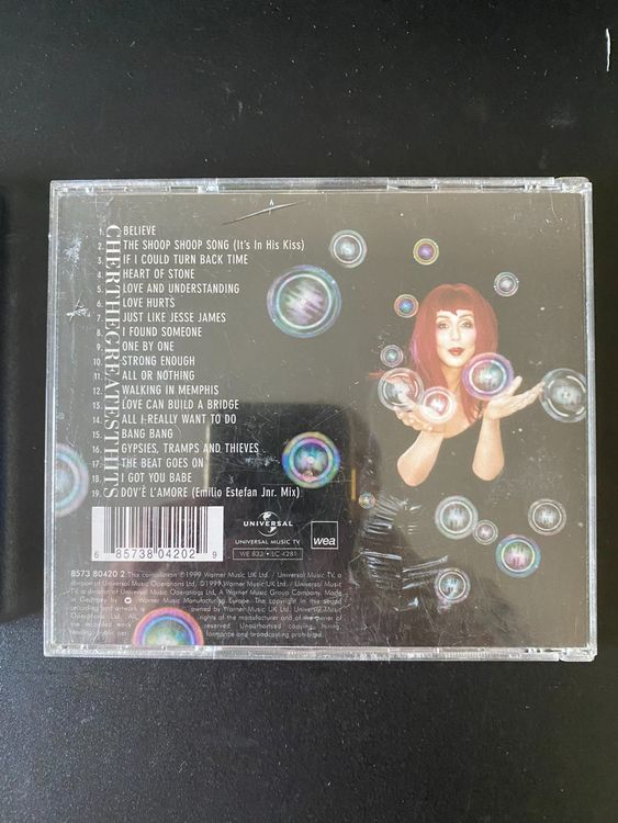 CHER (Greatest hits) + Eric Clapton & the yardbirds 2 CD (Gebraucht) in ...