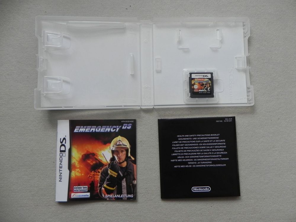 Nintendo DS Game Emergency Feuerwehr OVP (Gebraucht) in Siebnen für CHF ...