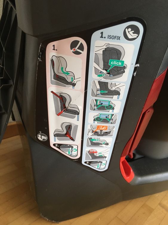 Römer Britax safefix plus 9-18kg | Kaufen auf Ricardo