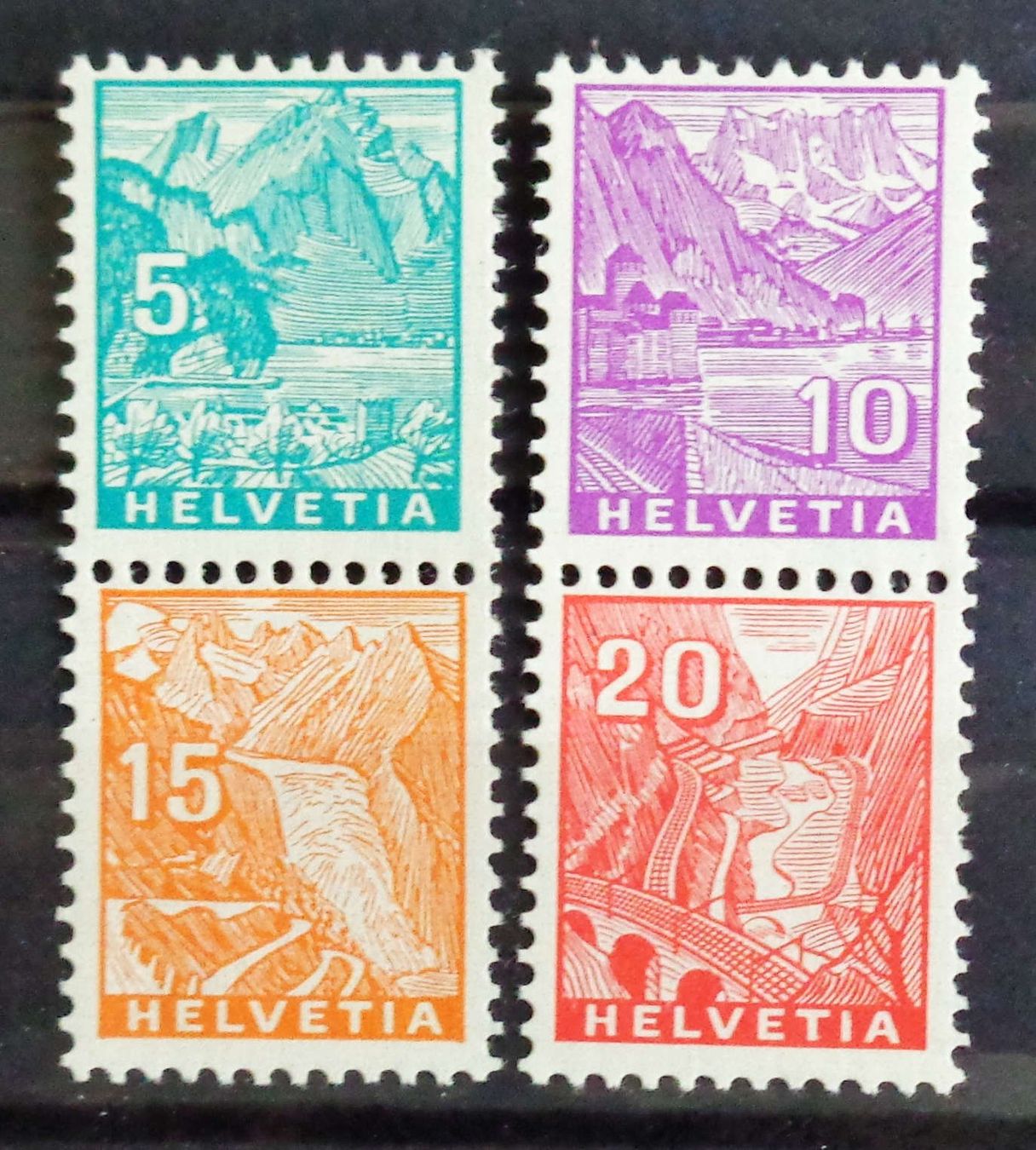 SVISLANDO: 1934: Senkrechte Paare * aus NABA-Block (Neu (gemäss ...