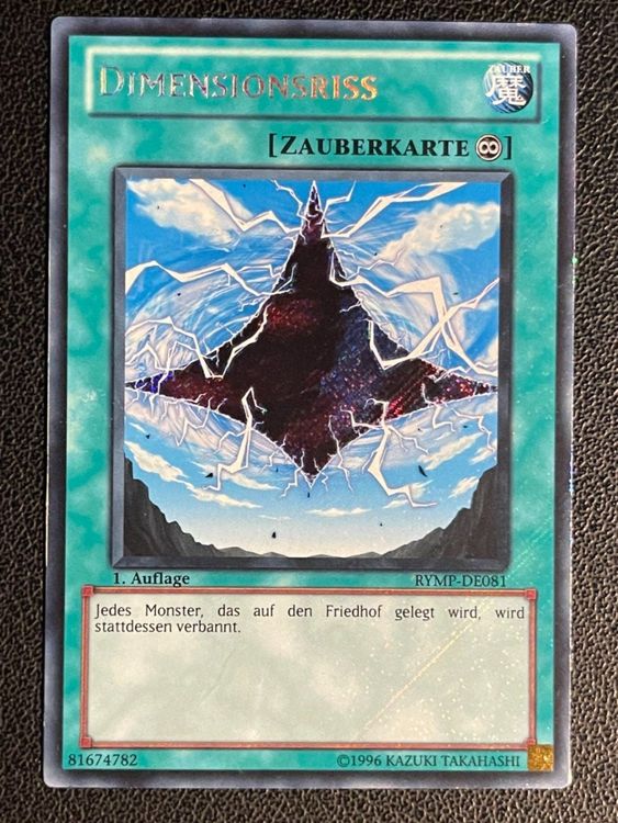 RYMP-DE081 DIMENSIONSRISS Secret Rare 1st. Edition ab 1 (Neu (gemäss ...