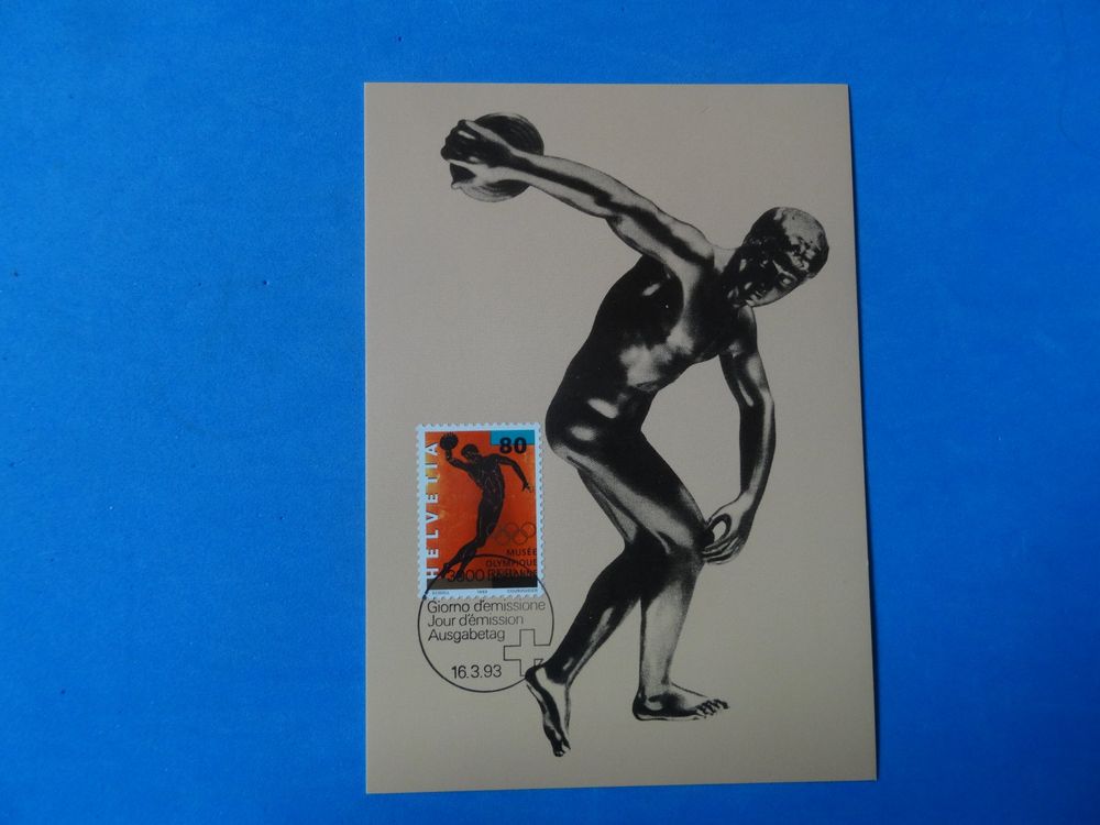 Maximumkarte Olyp.Museum Lausanne | Kaufen auf Ricardo