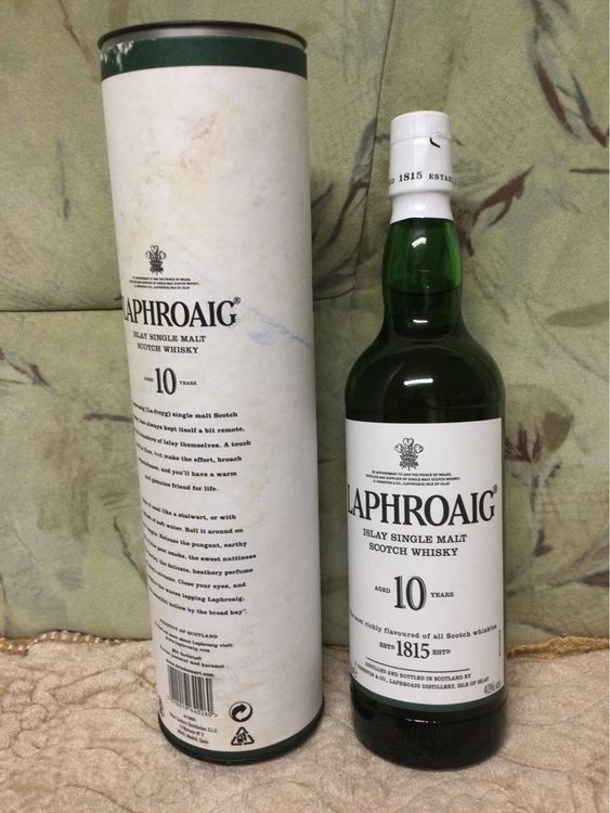 Laphroaig Single Malt Scotch Whisky Original Verpackung (Neu und originalverpackt) in Basel für ...