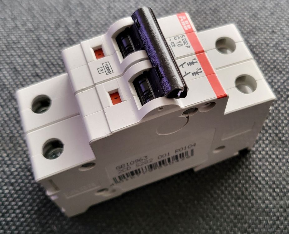 ABB S202P-C10 Leitungsschutzschalter 2polig | Kaufen auf Ricardo