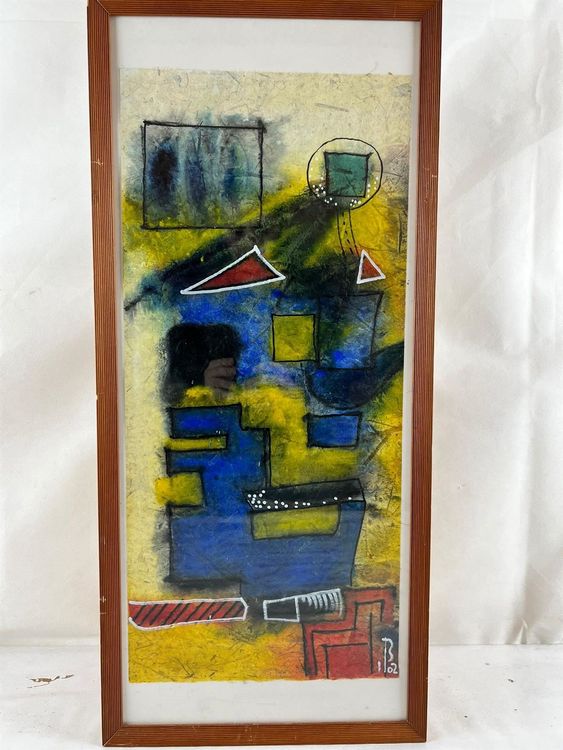 Grosser Abstrakt Gemälde Monogrammiert. (Gebraucht) in Neuhausen am Rheinfall für CHF 5 – mit ...