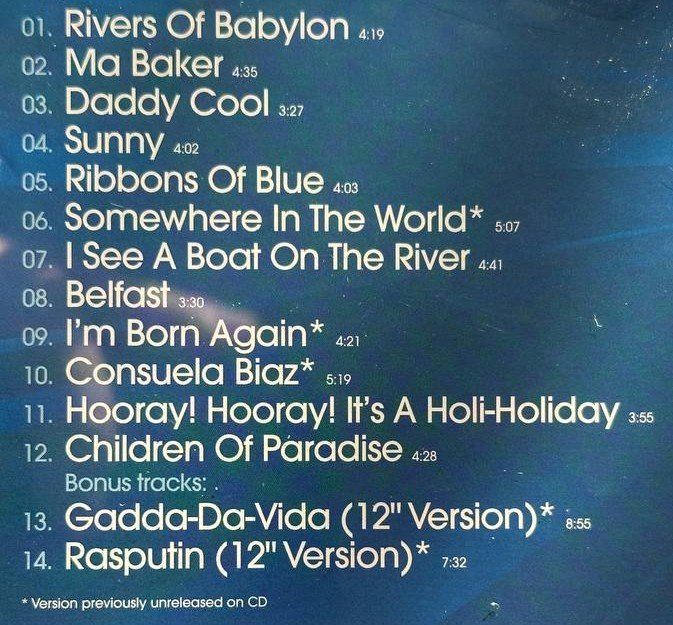 Boney M. - Rivers of Babylon CD - Super Sound, Hit! (Gebraucht) in ...