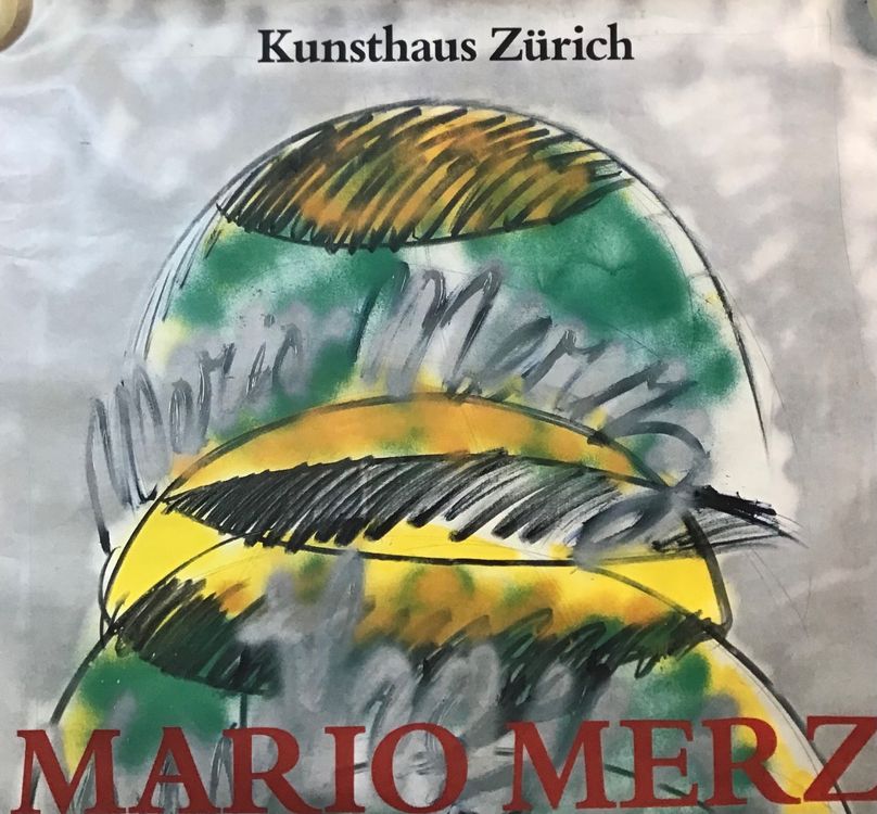 Mario MERZ (1925-2003) Grosse Plakat | Kaufen auf Ricardo