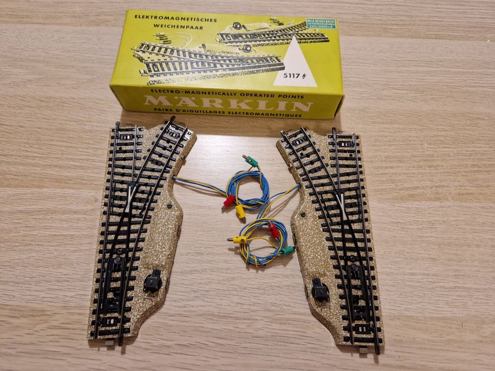 Märklin 5117 Weichenpaar M H0 (4) | Kaufen auf Ricardo