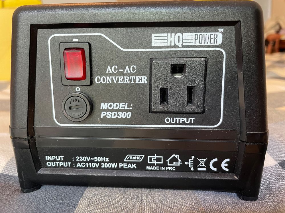 HQ Spannungswandler PSD300 AC AC 110V 300W (Gebraucht) in Zürich für CHF 31 – mit Lieferung auf ...